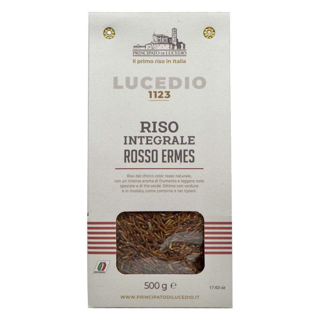 Principato di Lucedio | Riso Integrale Rosso Ermes 500 g | Gustorotondo