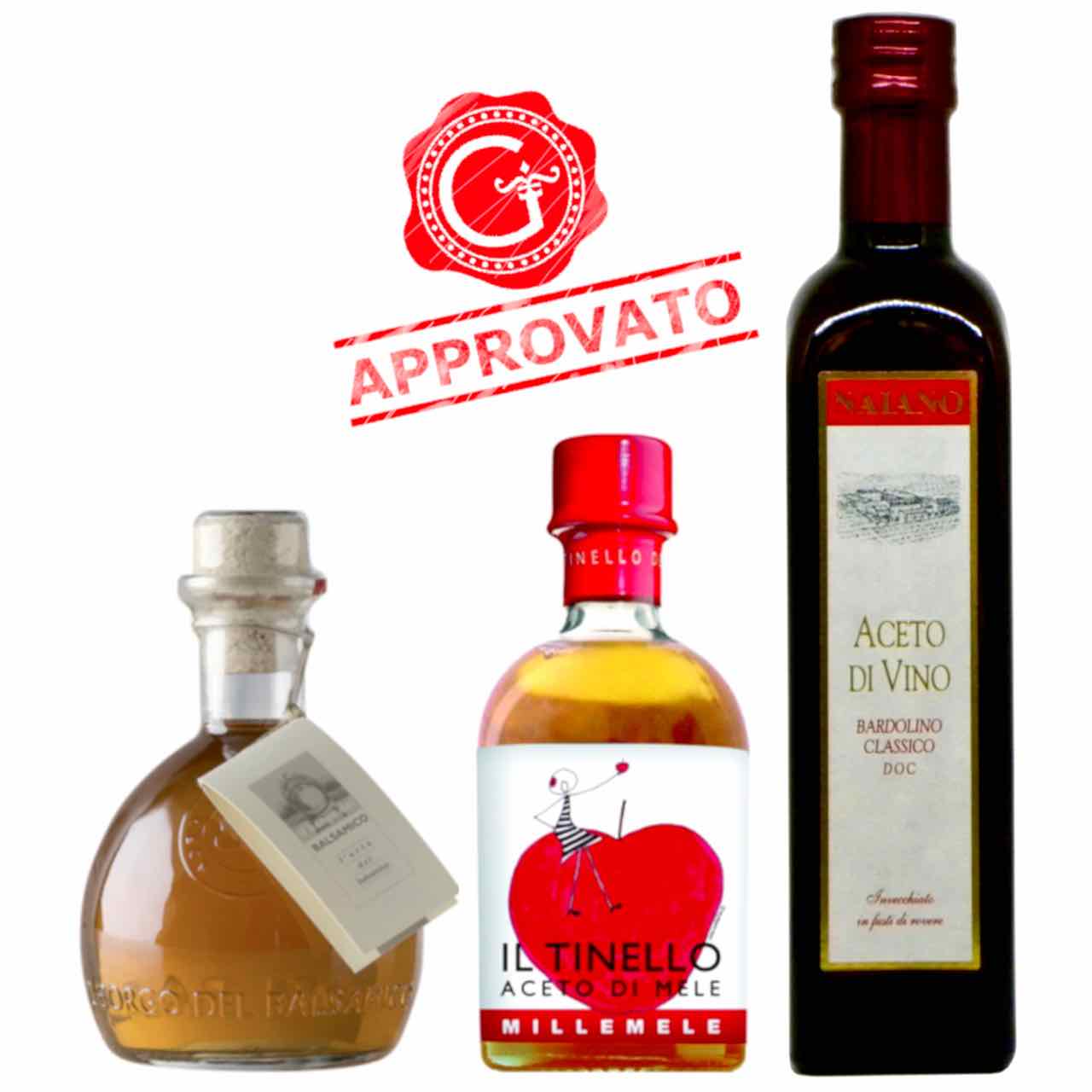 Tipi di aceto - Gustorotondo - Italian Food Boutique