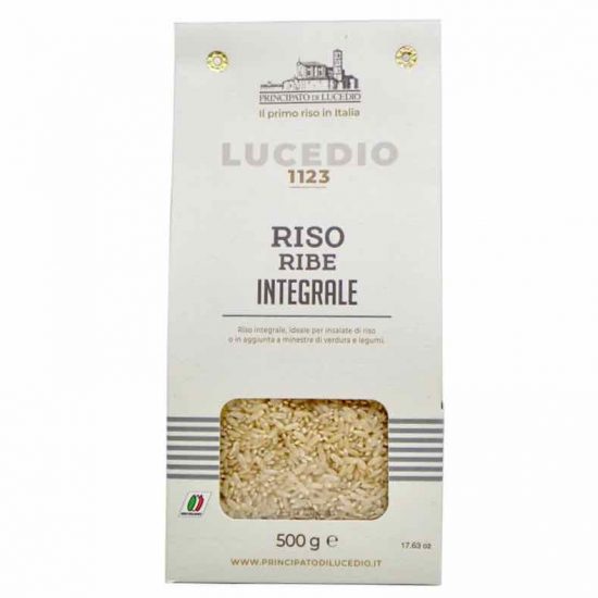 Principato di Lucedio | Riso Ribe Integrale 500 g | Gustorotondo