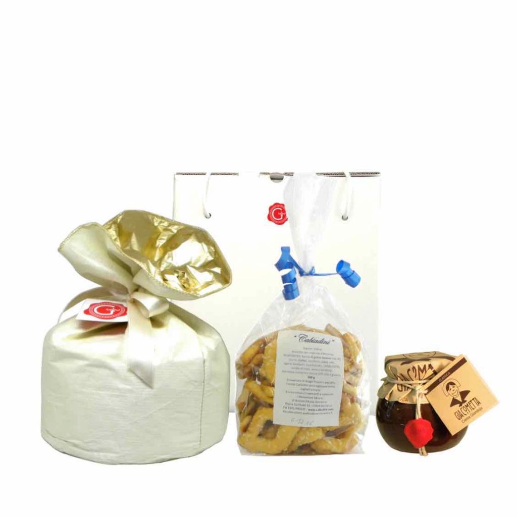 Gift Box | Artisan Panettone, Cabiadini and Giacometta | Gustorotondo